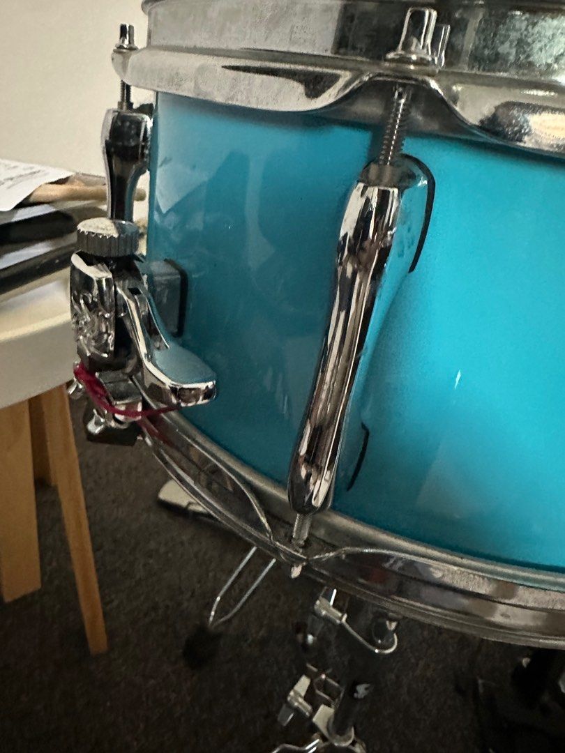 Original, rare Sakae snare drum and stand, Hobbies & Toys, Music ...