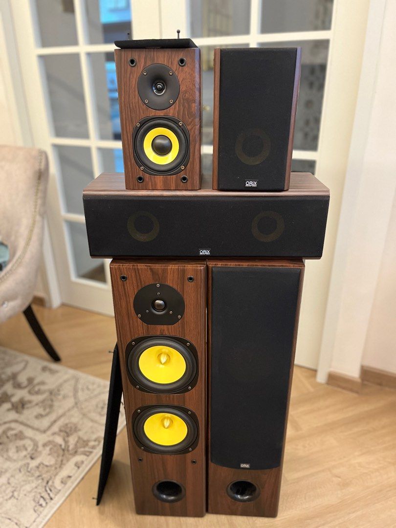 Orix 5pc Speaker Home Theatre set, Audio, Soundbars, Speakers ...
