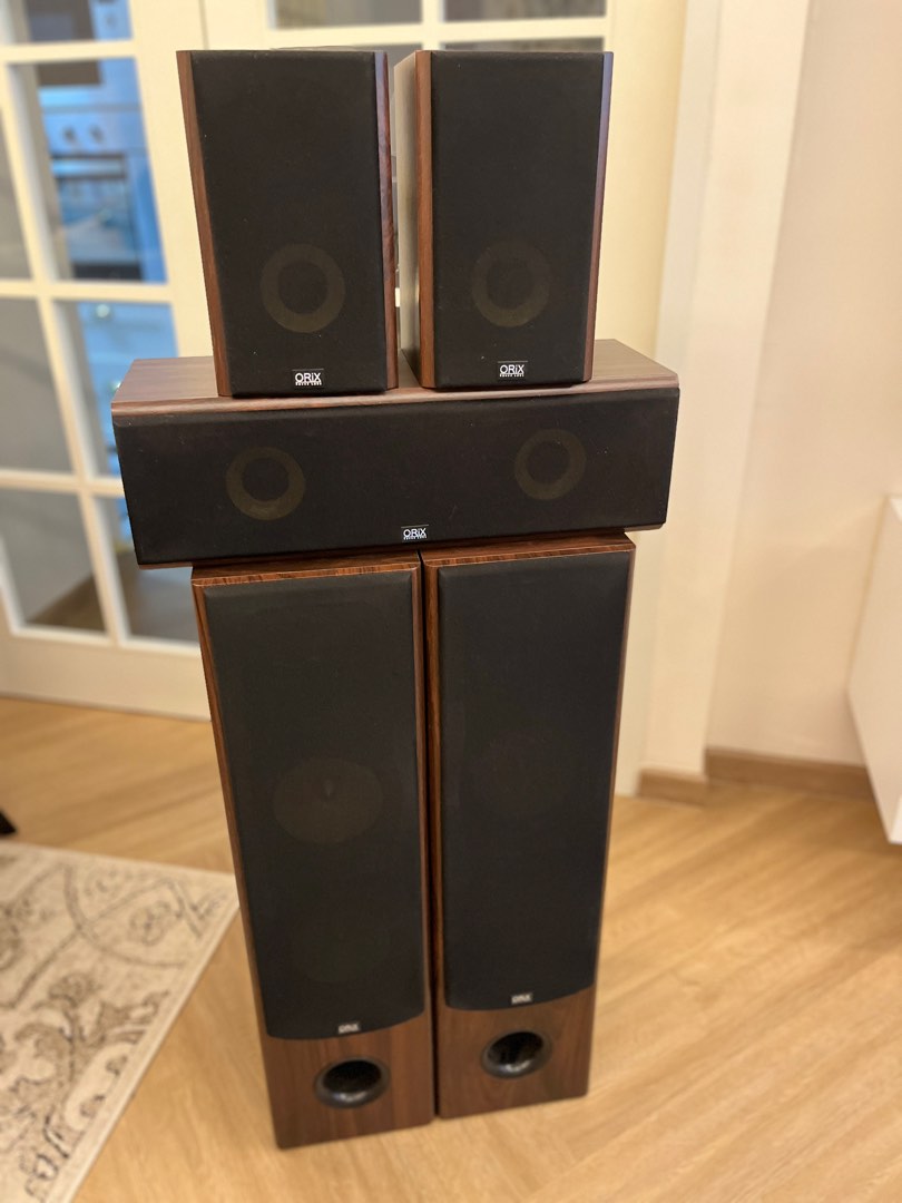 Orix 5pc Speaker Home Theatre set, Audio, Soundbars, Speakers ...