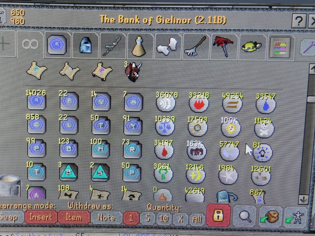Osrs acct with 2b bank & 200+days member, Video Gaming, Video Games ...