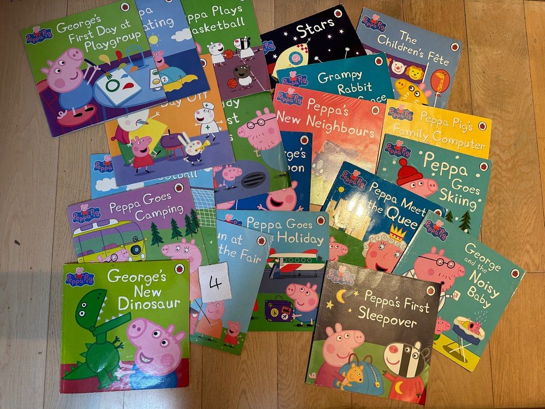 Peppa pig story books collection, 興趣及遊戲, 書本 & 文具, 小說 & 故事書 - Carousell