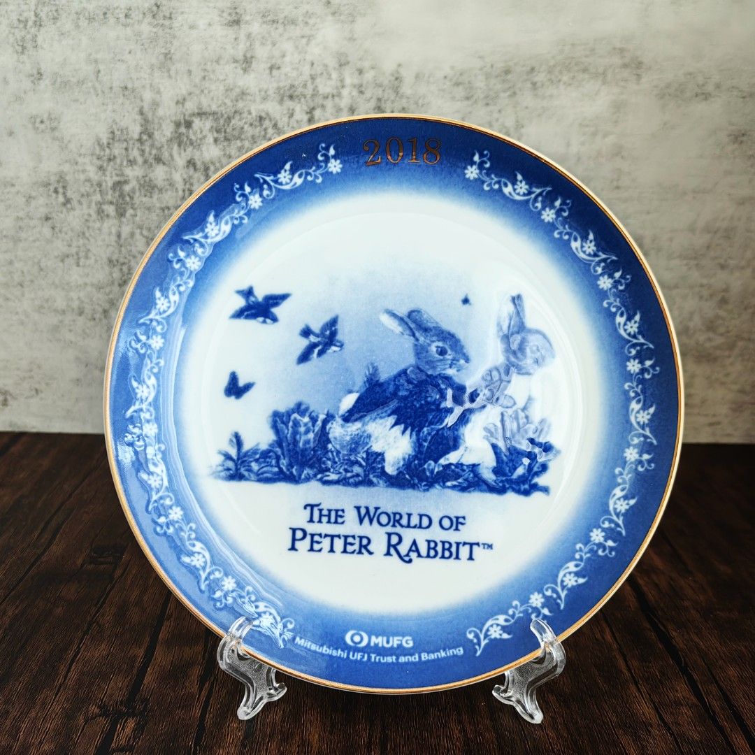 peter rabbit ceramic plate collections, Furniture & Home Living ...