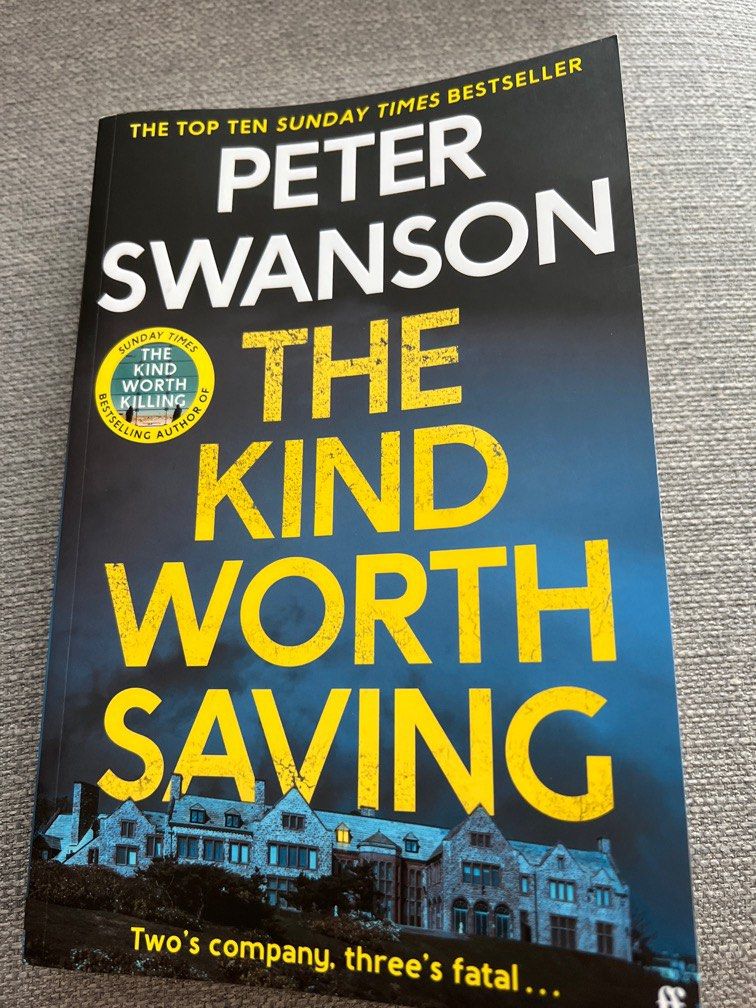 Peter Swanson - the kind worth saving, Hobbies & Toys, Books ...