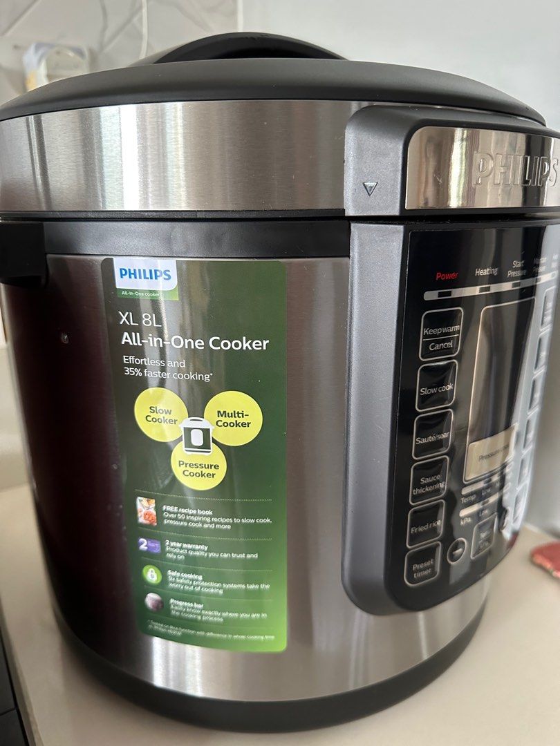 Philips all in one cooker XL 8l, TV & Home Appliances, Kitchen ...
