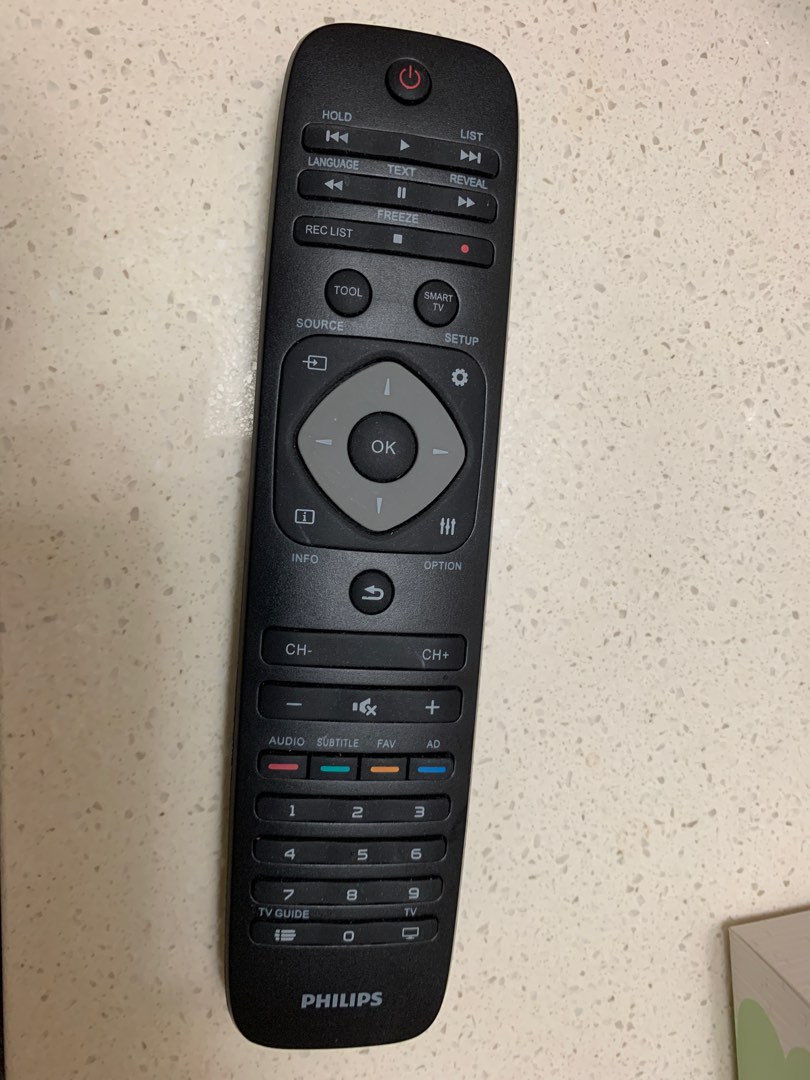 Philips tv original remote control, TV & Home Appliances, TV ...