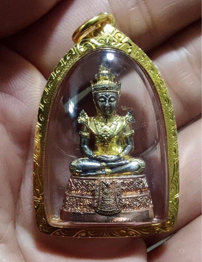 Phra Keaw Morokot aka Emerald Buddha BE2539 3k material, Hobbies & Toys ...