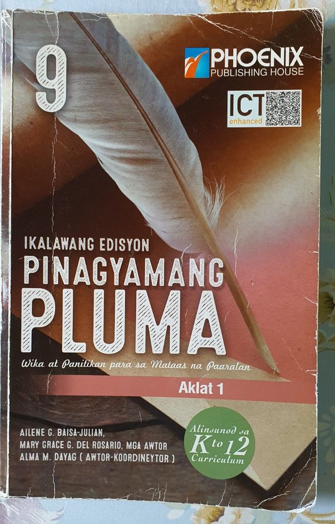 Pinagyamang Pluma 9 - Ikalawang Edisyon Aklat 1 and 2, Hobbies & Toys ...