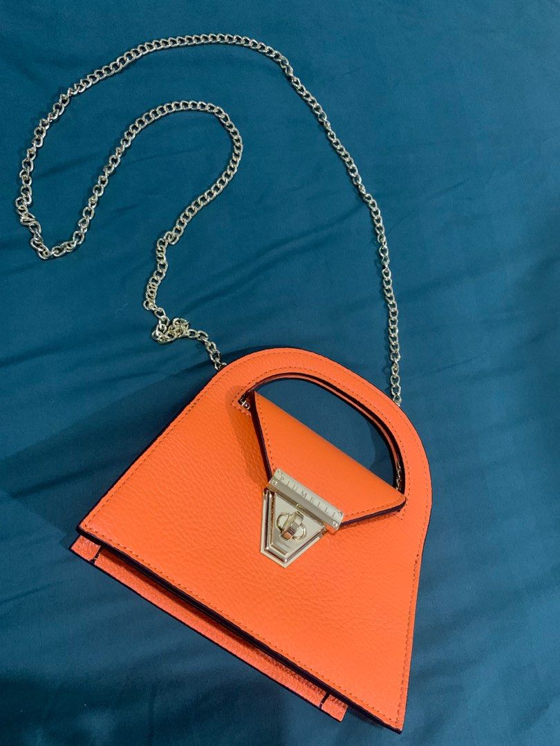 Orange Piumelli Milano Mini Bag on Carousell