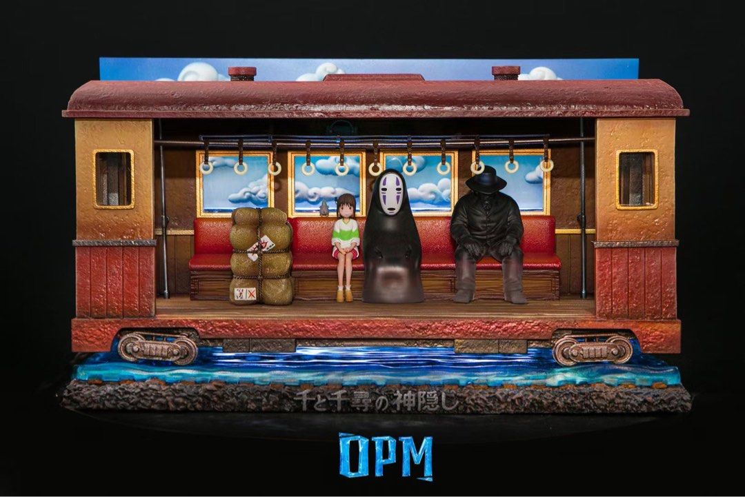 [PO] Spirited Away|Chihiro Ogino & Foreman Train scene, Hobbies & Toys, Toys & Games on Carousell