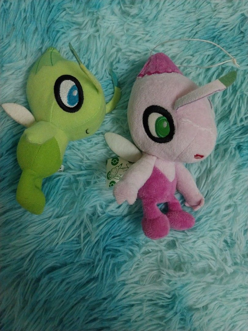 Pokemon celebi plush, Hobbies & Toys, Toys & Games on Carousell