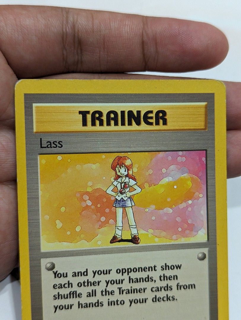 POKEMON KAD CARD TRAINER LASS, Hobbies & Toys, Toys & Games on Carousell