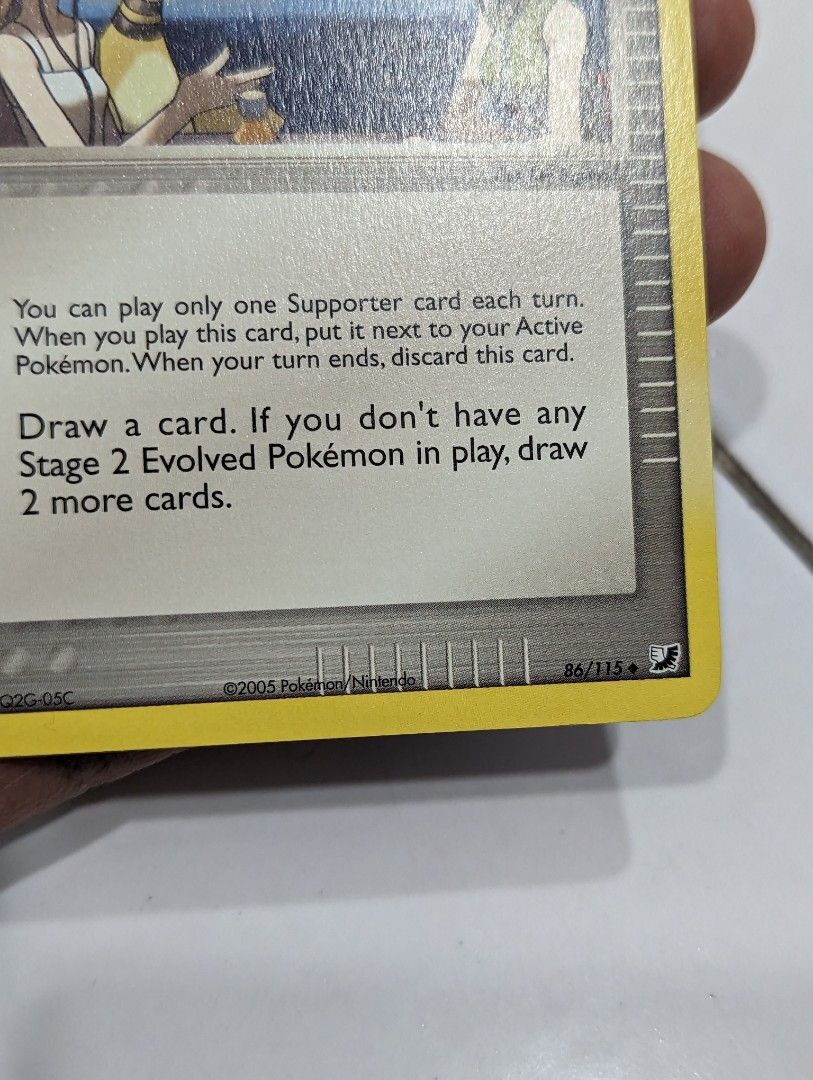 POKEMON KAD CARD TRAINER MARY REQUEST, Hobbies & Toys, Toys & Games on ...