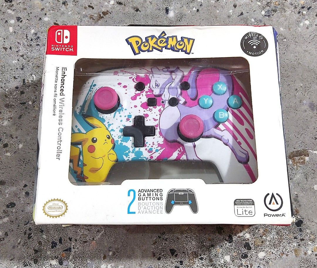 Pokemon Nintendo Switch Wireless Controller, Video Gaming, Gaming ...