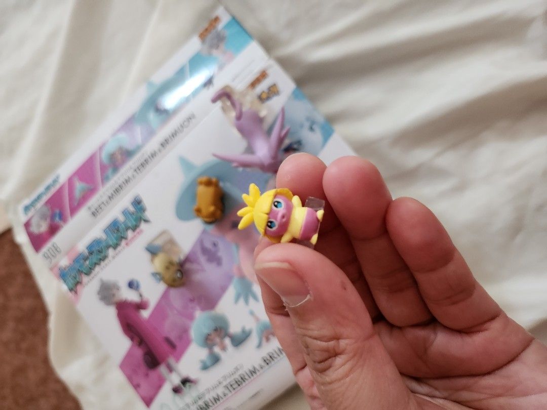 Pokemon Scale World Bede Natu Smoochum Bidoof Starly Feebas on Carousell