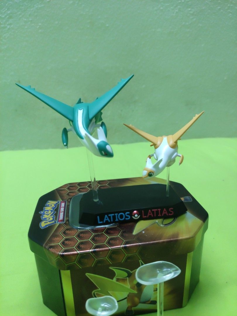 Pokemon Scale World Figure Latios and Latias, Hobbies & Toys, Toys ...