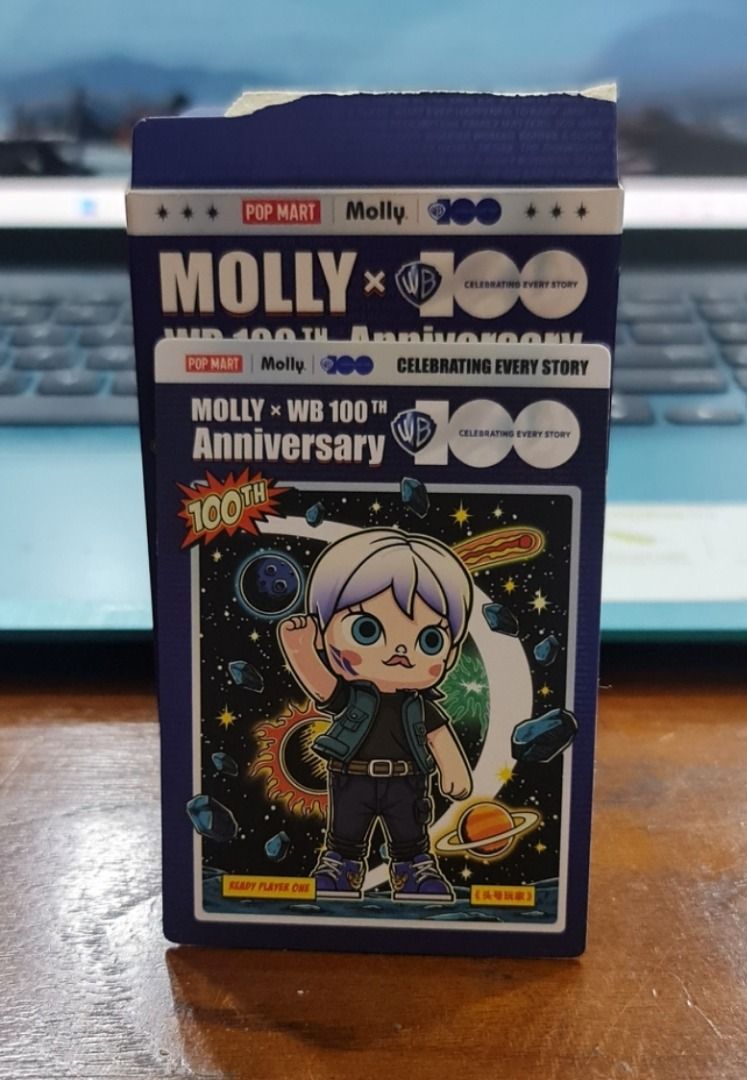 Popmart Molly x WB 100th anniversary, Ready player one, Hobbies & Toys ...