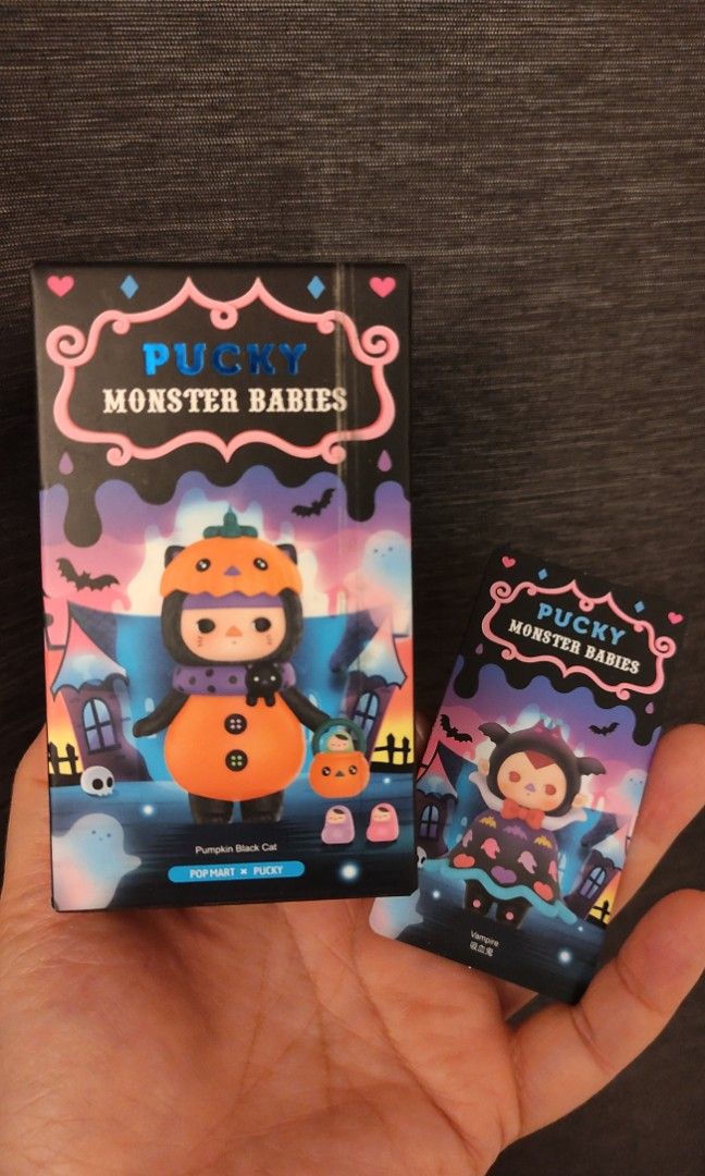 Popmart Pucky Vampire, Hobbies & Toys, Toys & Games on Carousell