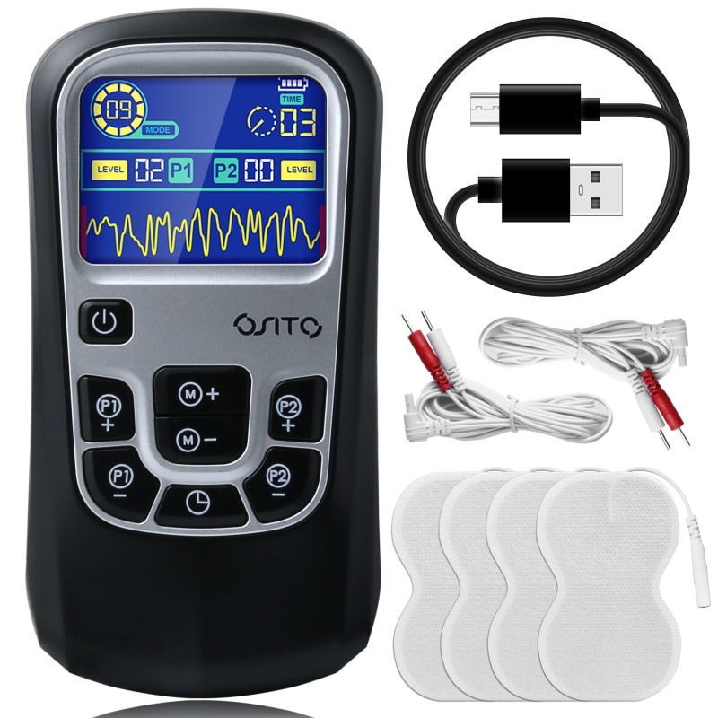 Portable Tens Therapy Device Ems Machine Muscle S, 健康及營養食用品, 按摩紓緩用品 ...