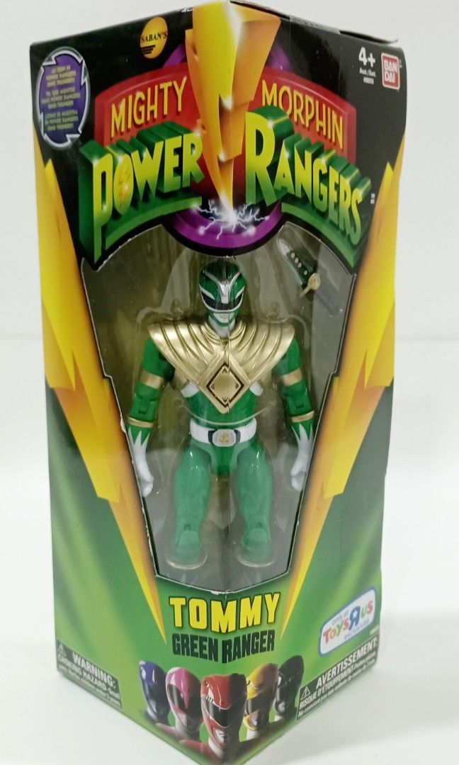 Power Ranger Tommy figures collection Green Ranger and White Ranger ...