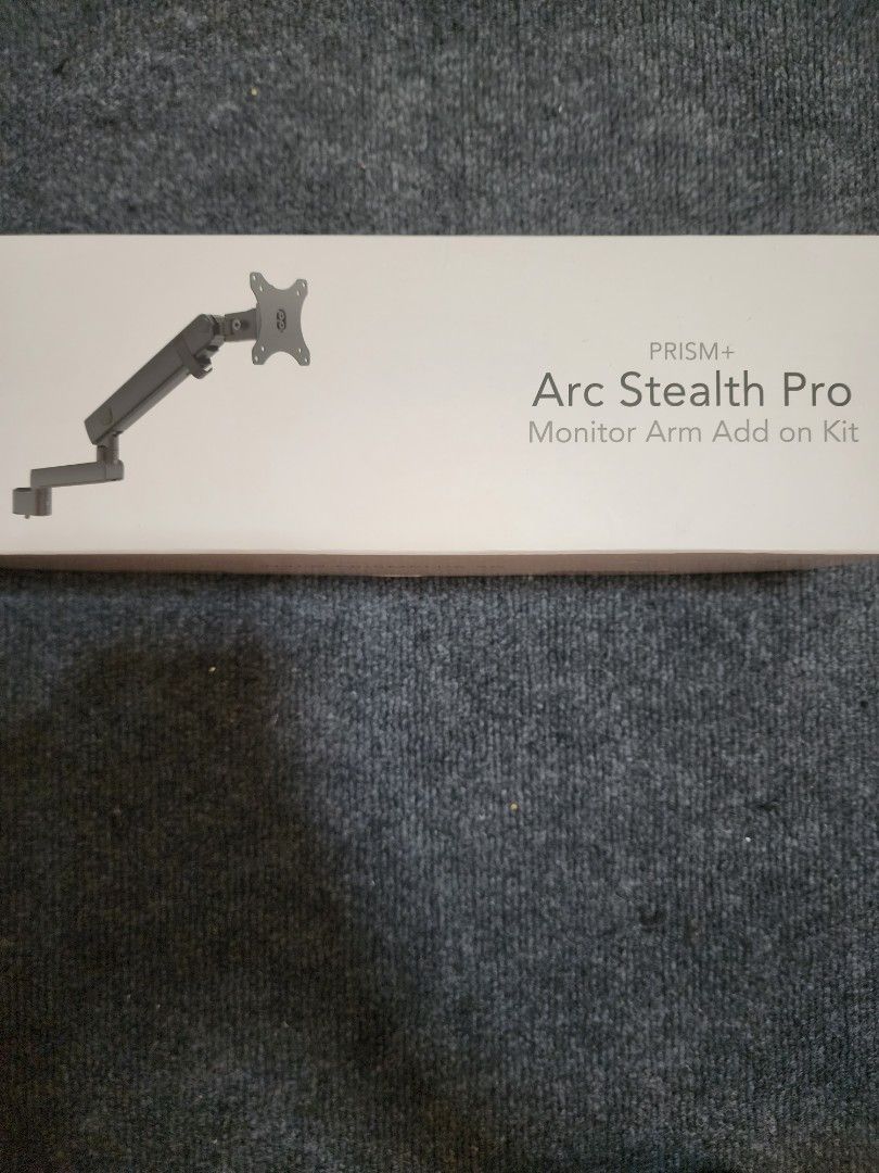 Prism+ Arc Stealth Pro Monitor Arm Add on Kit, Computers & Tech, Parts ...