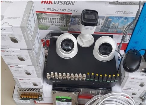 PROMO PAKET CCTV 4 KAMERA HIKVISION BARANG ORIGINAL DAN BERGARANSI ...