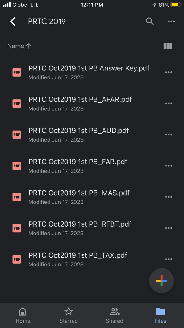 PRTC 1st Preboards handouts Oct 2019 on Carousell