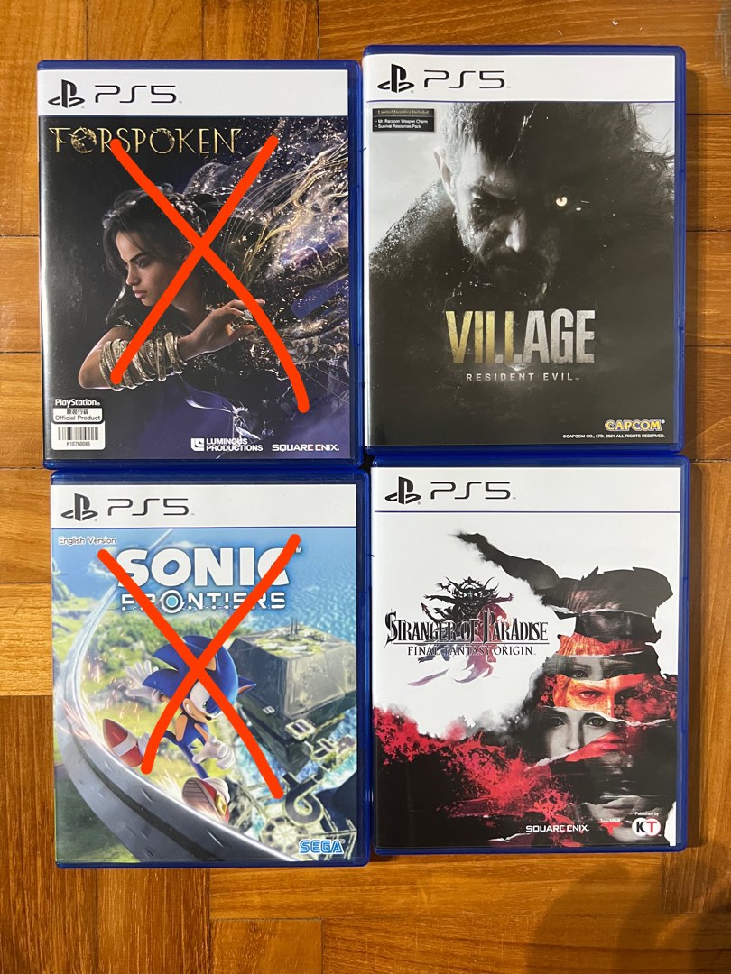 PS5 games: Forspoken , Resident Evil Village , Sonic Frontier , FF ...