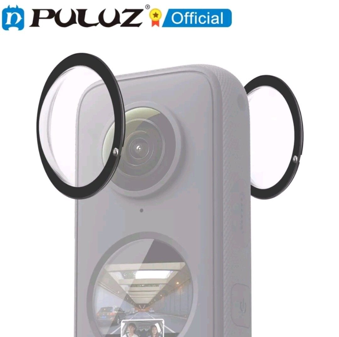 Puluz lens guard insta 360 X2, Photography, Video Cameras on Carousell