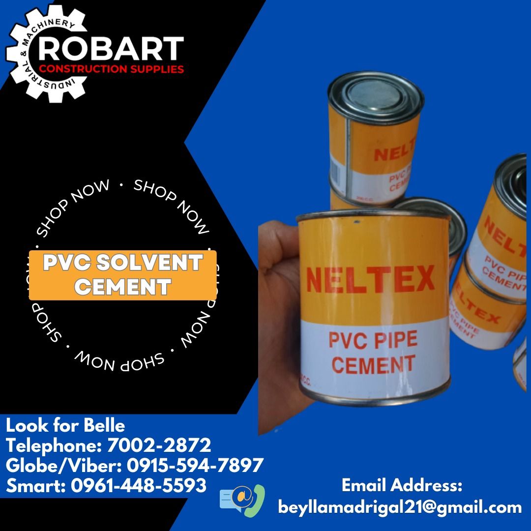 PVC Solvent Cement, Commercial & Industrial, Construction Tools ...