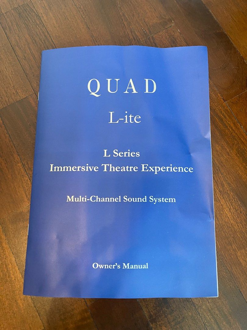 QUAD L-ite 5.1 speaker + subwoofer, Audio, Soundbars, Speakers ...