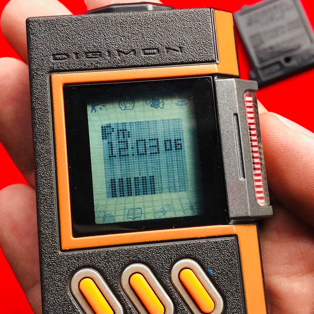 RARE | Bandai Digimon Savers Digivice iC Burst Shine Orange ...