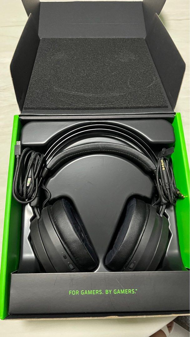 RAZER NAZRI WIRELESS GAMING HEADSET, Audio, Headphones & Headsets on ...