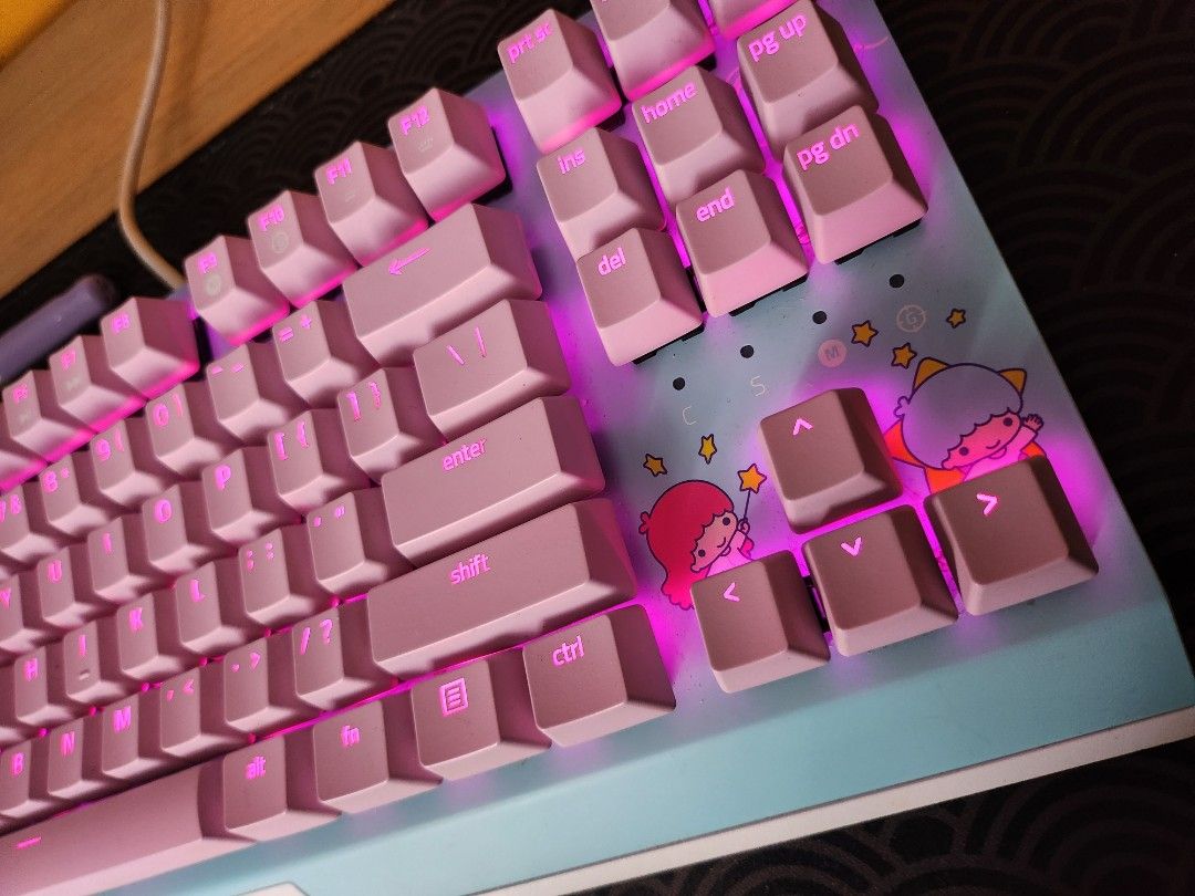 RAZER x SANRIO keyboard, Computers & Tech, Parts & Accessories ...