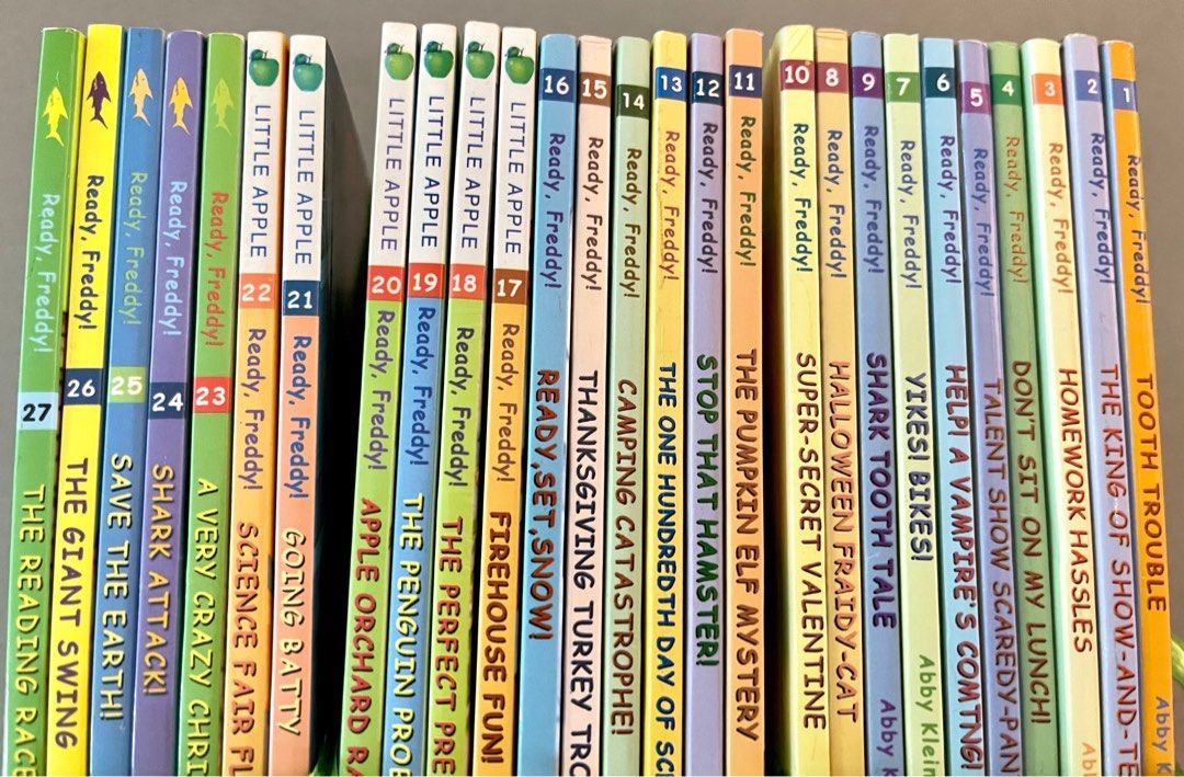 Ready, Freddy! Book Series Full Set of 27 by Anne Klein, Hobbies & Toys ...