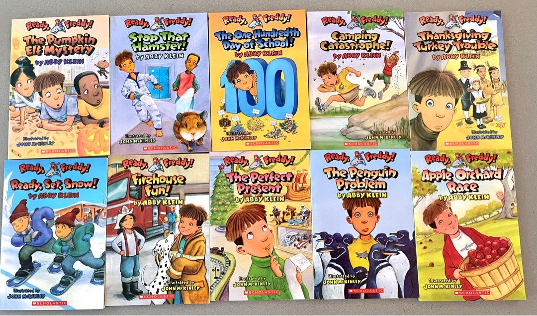 Ready, Freddy! Book Series Full Set of 27 by Anne Klein, Hobbies & Toys ...
