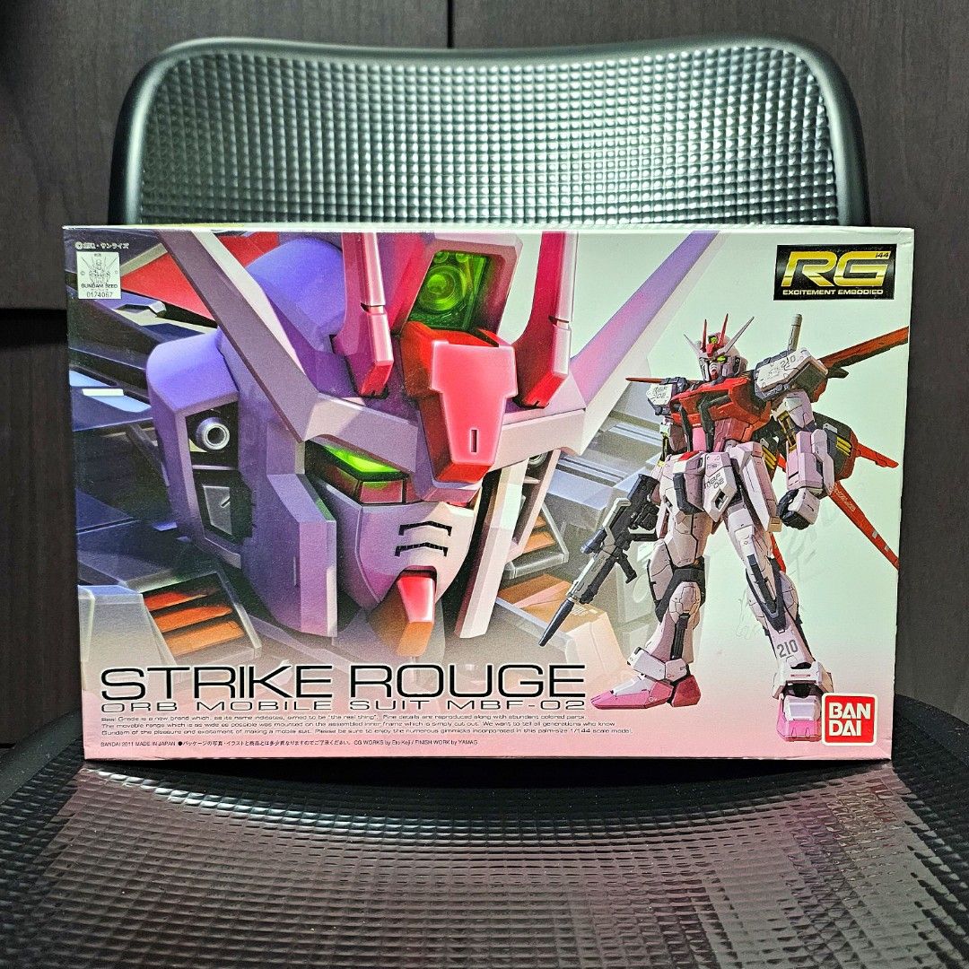 RG 1/144 Strike Rouge, Hobbies & Toys, Toys & Games on Carousell