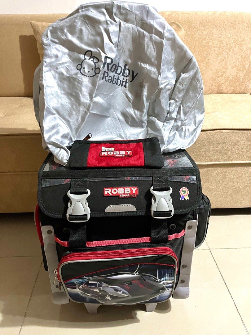 Robby Rabbit Trolley School Bag on Carousell