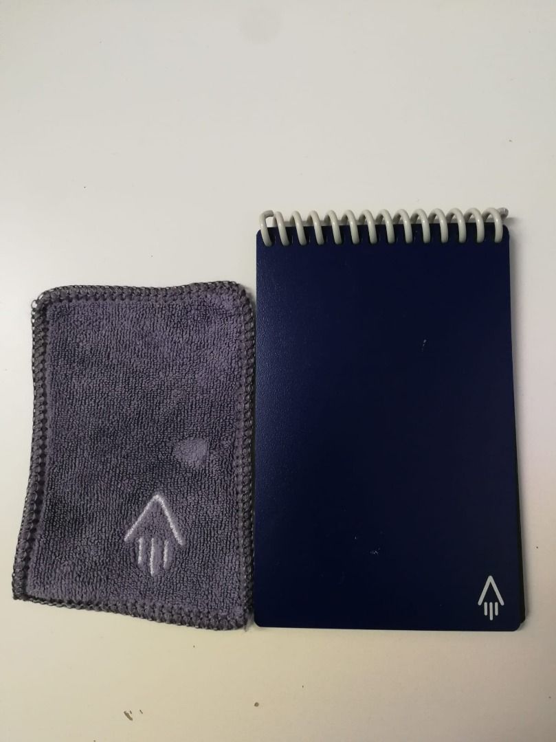 Rocketbook Everlast Mini Smart Reusable Notebook, Blue color, 3.5" x 5. ...