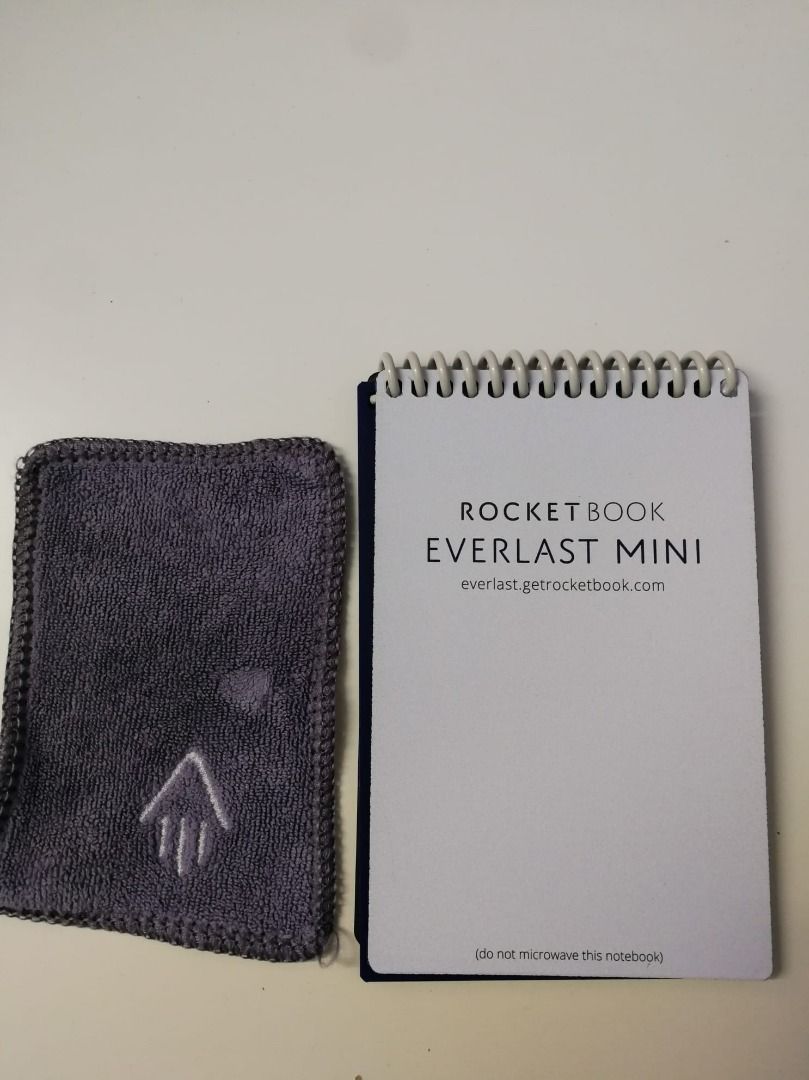 Rocketbook Everlast Mini Smart Reusable Notebook, Blue color, 3.5" x 5. ...