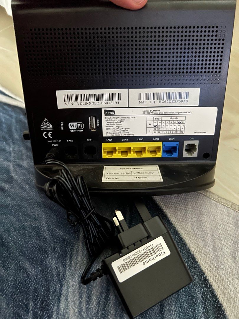 Router Unifi, TV & Home Appliances, Electrical, Adaptors & Sockets on ...