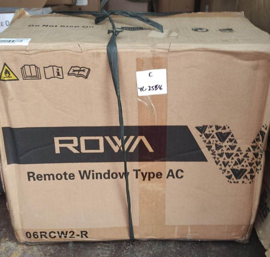 ROWA window-type AirCon Air Conditioner 0.6HP, TV & Home Appliances, Air Conditioning and ...