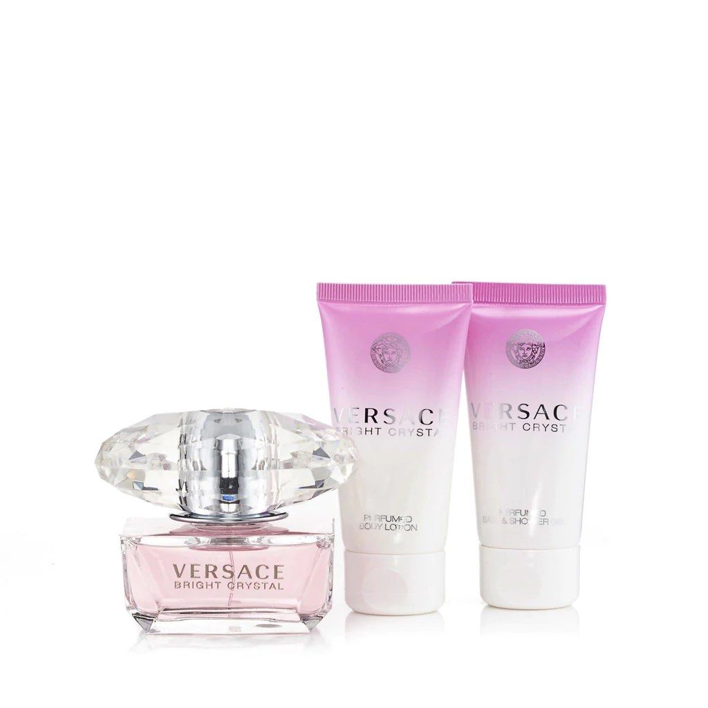 [SALES] VERSACE BRIGHT CRYSTAL MINI GIFT/TRAVEL SET w/ BOX, Beauty & Personal Care, Fragrance ...