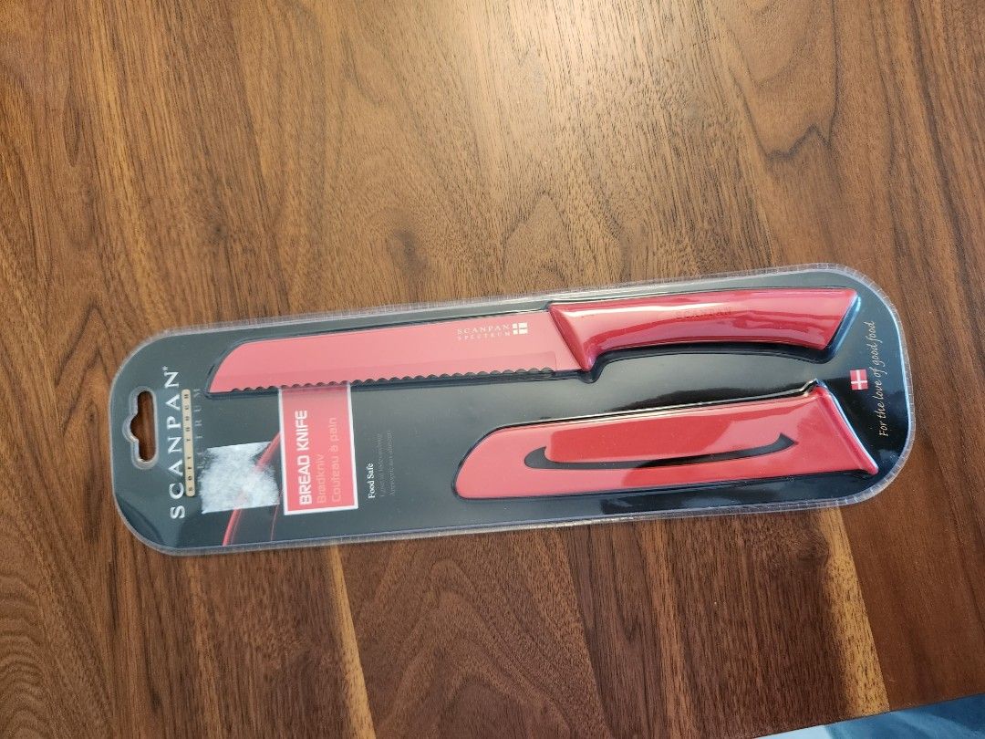 Scanpan bread knife, Furniture & Home Living, Kitchenware & Tableware ...