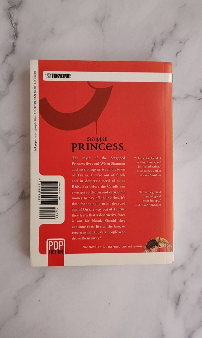 Scrapped Princess: Song of the Forgiven (light novel) by Ichiro Sakaki ...