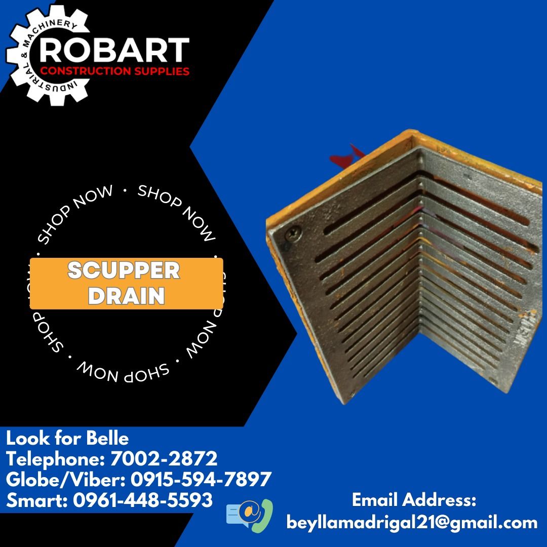 Scupper Drain, Commercial & Industrial, Construction Tools & Equipment ...