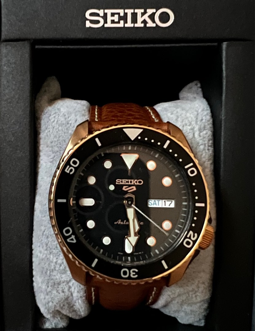 Seiko gold case watch, Men's Fashion, Watches & Accessories, Watches on ...
