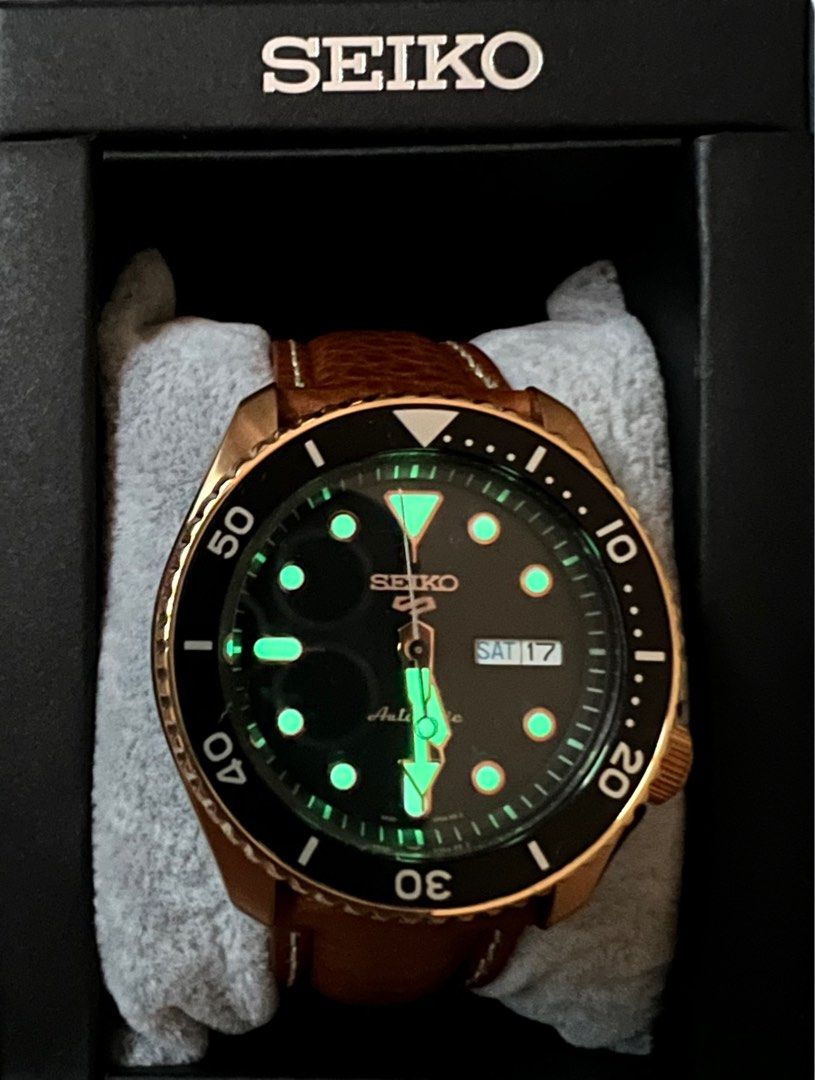 Seiko gold case watch, Men's Fashion, Watches & Accessories, Watches on ...