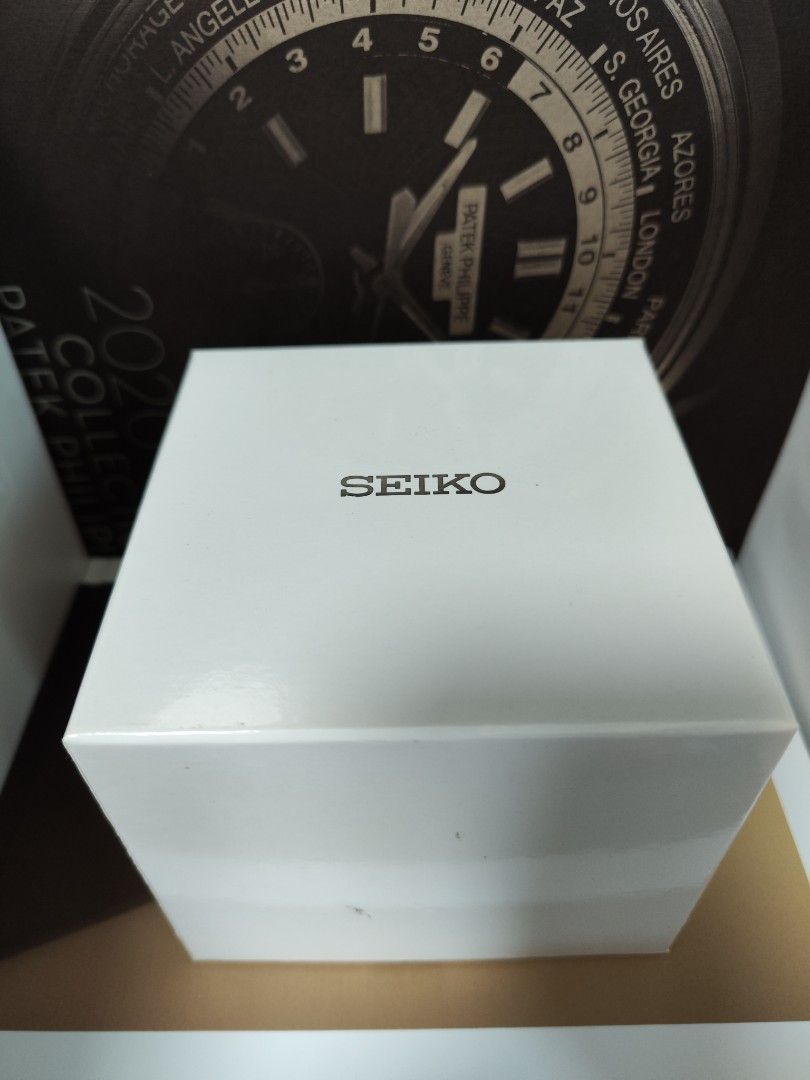 Seiko Ice Blue Panda Solar Power Watch, Luxury, Watches on Carousell