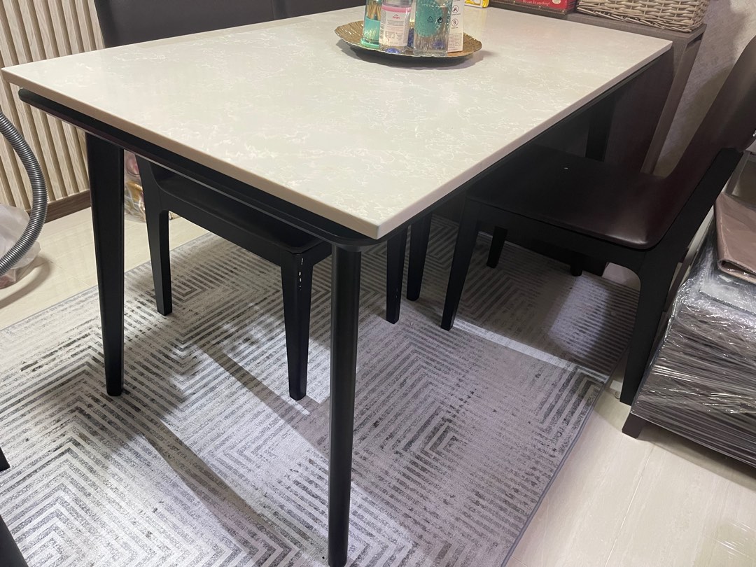 Selling table with quartz top, Furniture & Home Living, Furniture ...