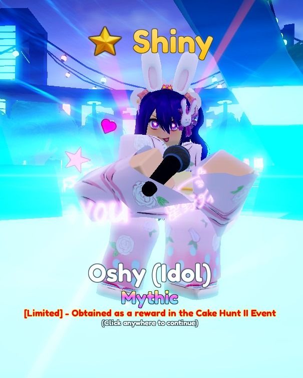 Shiny Oshy (Idol) Evo | Anime adventures, Video Gaming, Gaming ...